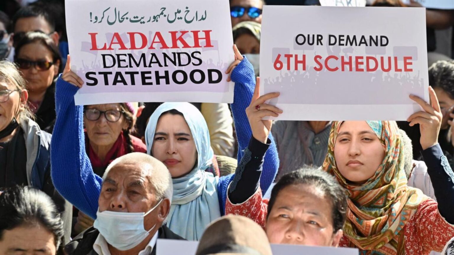 Protests intensify in Ladakh over statehood demand - The Sunday ...